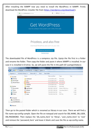 WordPress Complete Manual in XAMPP | PDF