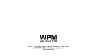 WPM Arabia | PPT