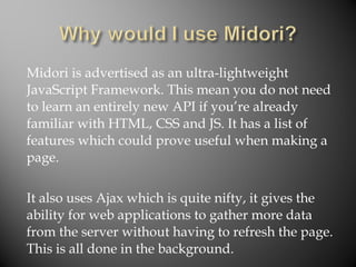 Midori | PPT
