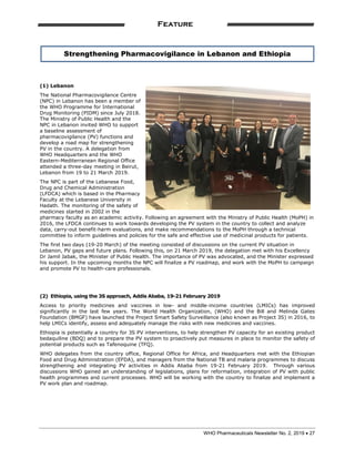 WHO Pharmaceuticals NEWSLETTER | PDF