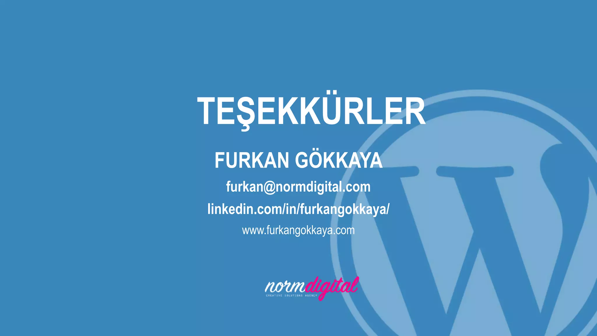 Wordpress Nedir ? | PPT