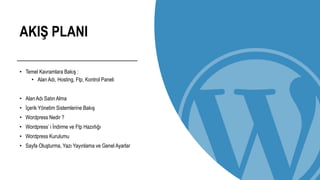 Wordpress Nedir ? | PPT
