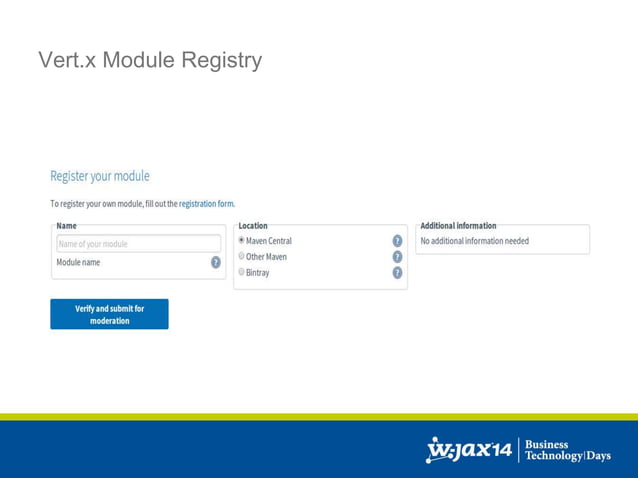 Real World Enterprise Reactive Programming using Vert.x | PPT