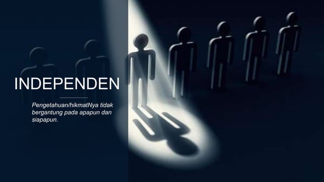 Mengenal atribut intelektual Allah | PPT