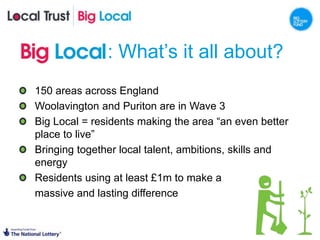 Woolavington and Puriton Big Local - overview presentation | PPT