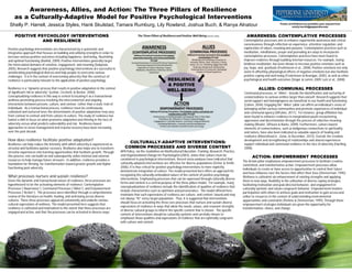 Awareness, Allies, and Action: The Three Pillars of Resilience as a ...