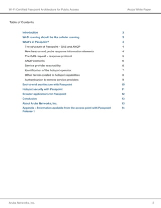 Wp passpoint wi-fi | PDF