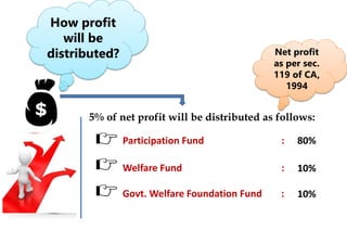 Workers' Profit Participation fund (WPPF) | PPTX