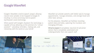 Google I/O 2018: Insights for Healthcare | PPT