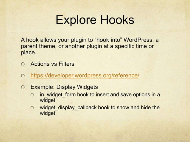 Writing Your Own Wordpress Themes And Plugins Ppt