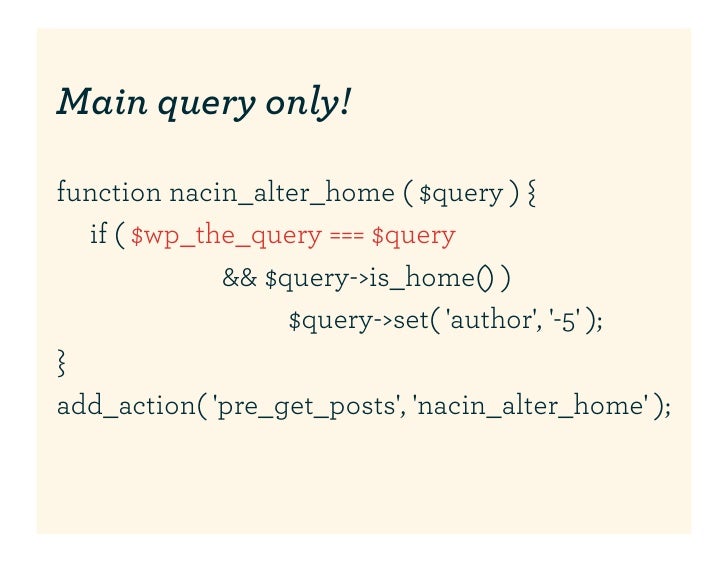 You Don't Know Query - WordCamp Portland 2011