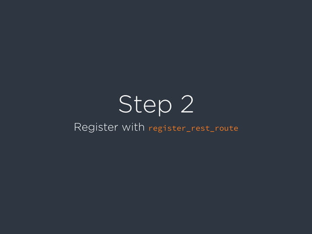 Wp Rest Api Adding Your Own Endpoint Ppt