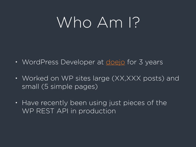 Wp Rest Api Adding Your Own Endpoint Ppt
