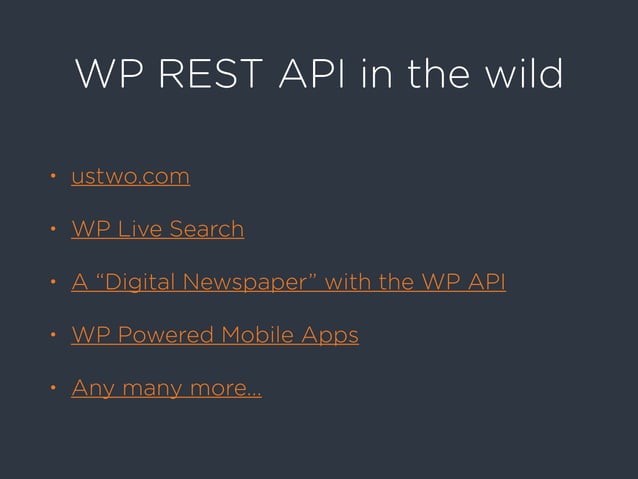 Wp Rest Api Adding Your Own Endpoint Ppt