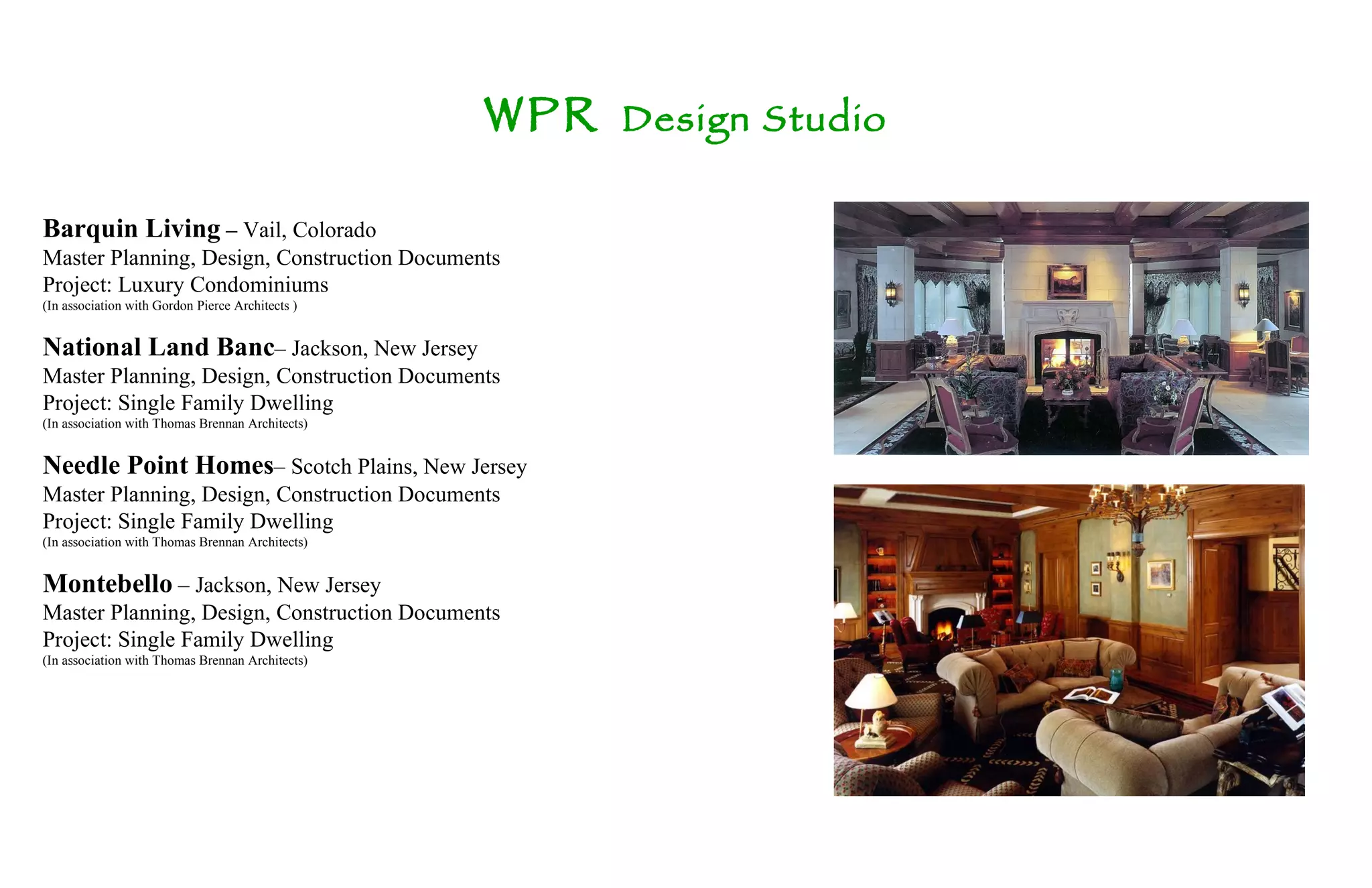 WPR Portfolio | PPT | Apartments | Real Estate