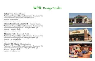 WPR Portfolio | PPT