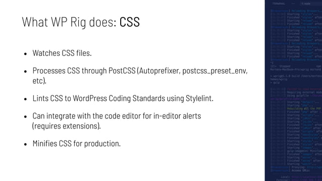 Building the next generation of themes with WP Rig 2.0 | PPT