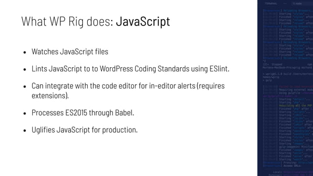 Building the next generation of themes with WP Rig 2.0 | PPT
