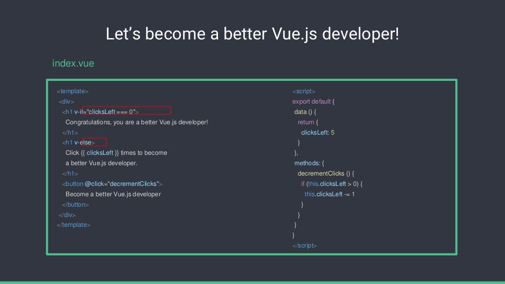 Introduction to modern front-end with Vue.js