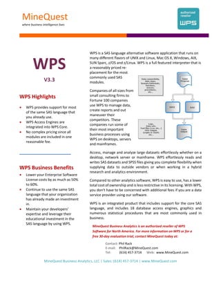 Wps general-overview-v33 | PDF