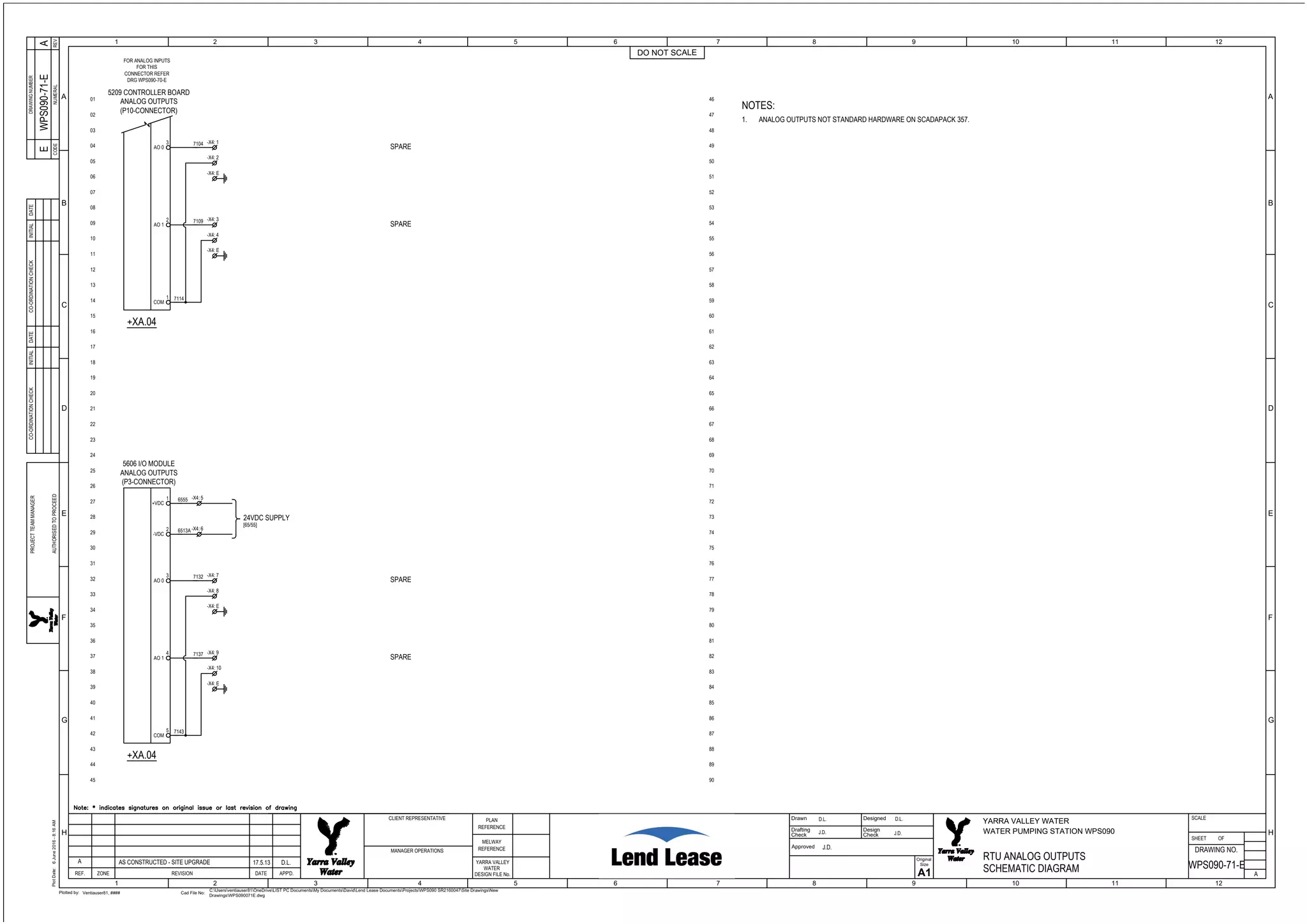 Project #1 - Water Pumping Station - Switchboard Upgrade | PDF