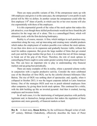 Ponzi schemes | PDF