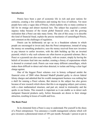 Ponzi schemes | PDF