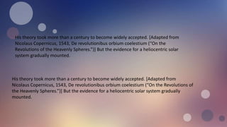 Heliocentric Theory By: Aristarchus | PPTX