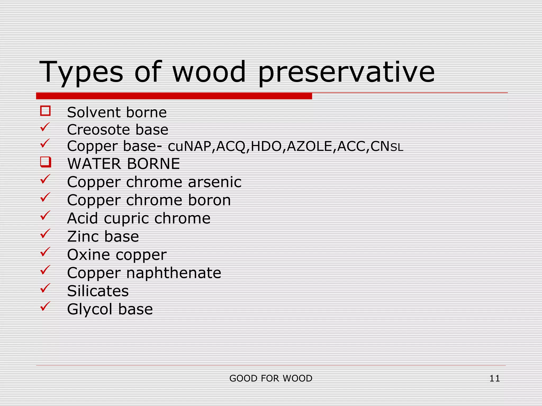 Wood Preservation | PPT