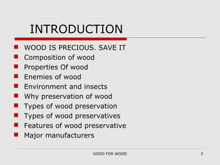 Wood Preservation | PPT