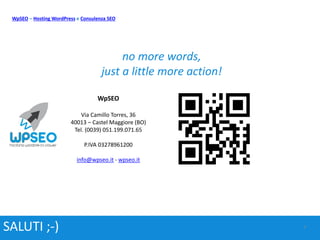 Seo Case History - WpSEO.it