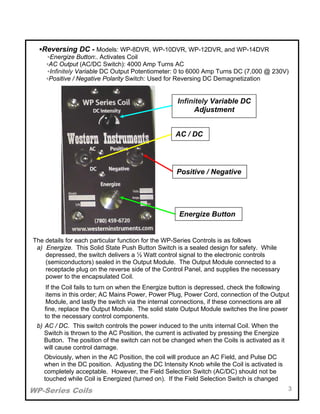 Wp series manual | PDF