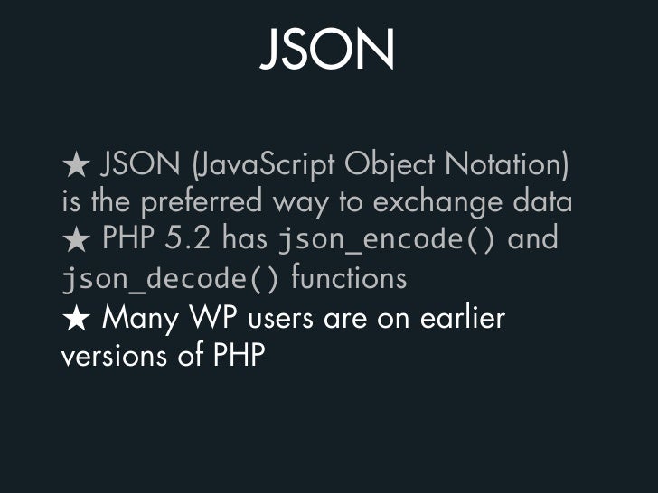 Doing Things the WordPress Way