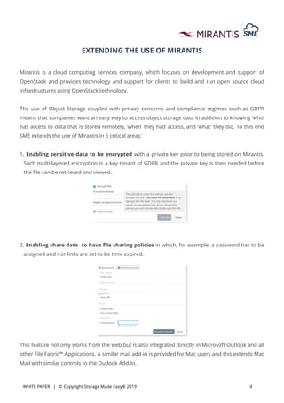 The Enterprise File Fabric for Mirantis | PDF