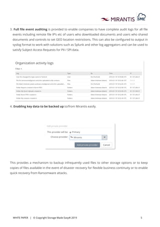 The Enterprise File Fabric for Mirantis | PDF