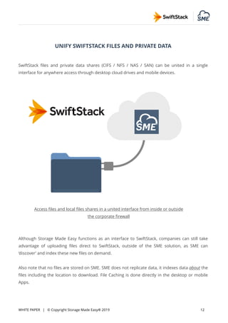 The Enterprise File Fabric for SwiftStack | PDF