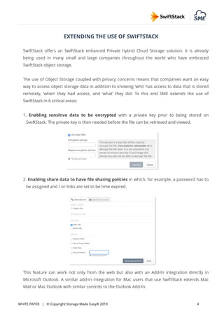 The Enterprise File Fabric for SwiftStack | PDF
