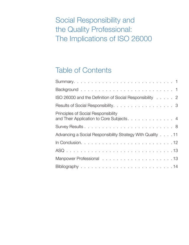 White Paper: Social Responsibility | PDF | Business | Business and Finance