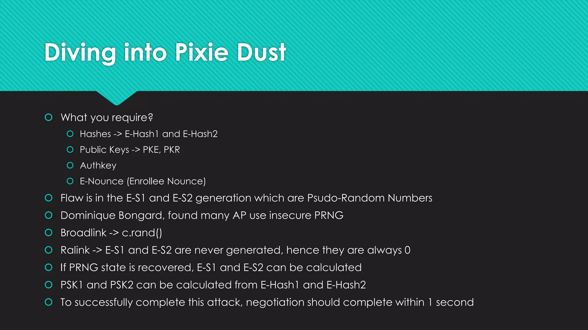 Wps pixie dust attack | PDF