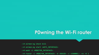 Wps pixie dust attack | PDF