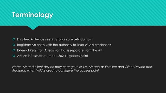 Wps pixie dust attack | PPT