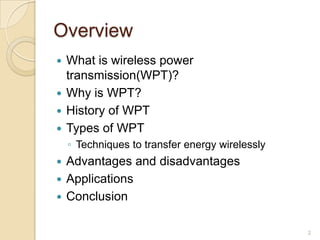 wireless power system | PPTX