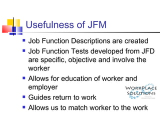 WorkPlace Solutions | PPT