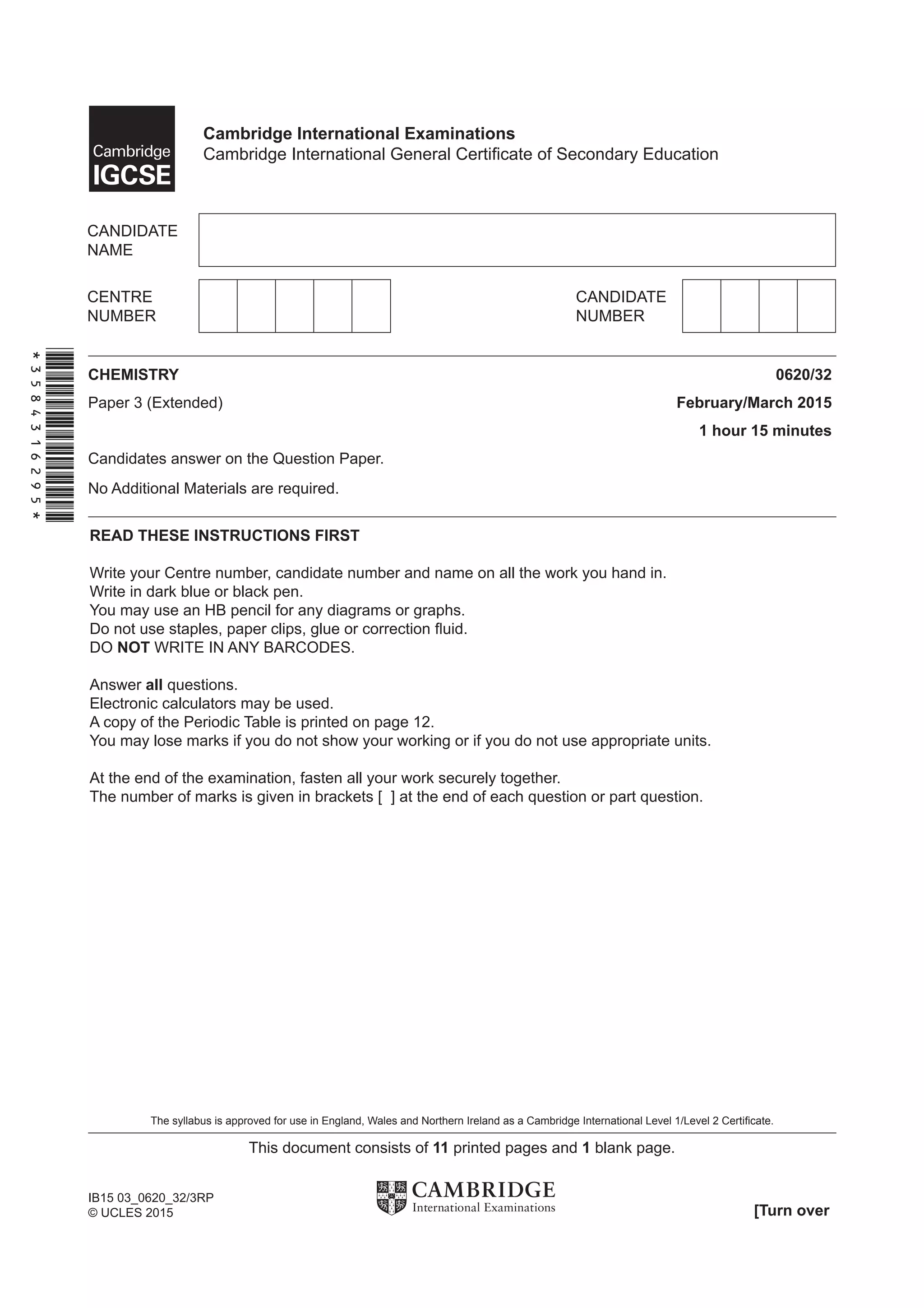 0620 m15 qp_32 | PDF