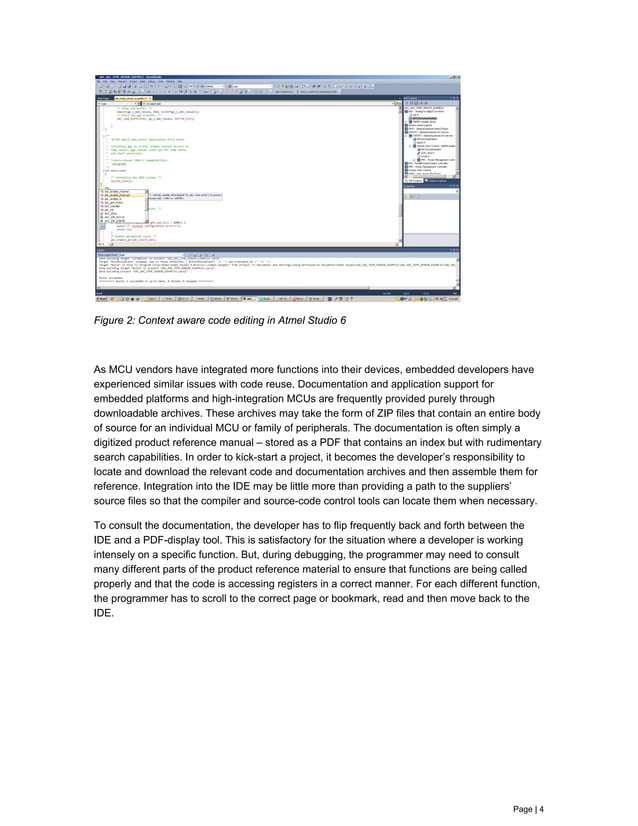 Atmel - Next-Generation IDE: Maximizing IP Reuse [WHITE PAPER] | PDF