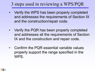 WPS & WPQ | PPT
