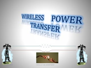wire less power transfer system | PPTX | Consumer Electronics ...