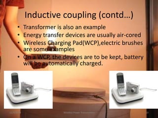 WIRELESS POWER TRANSMISSION | PPTX