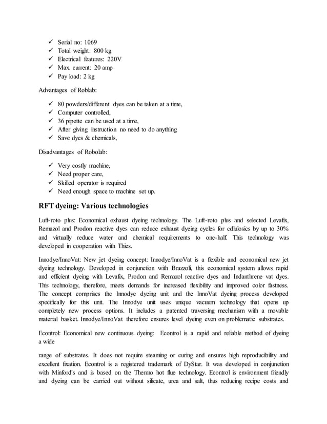 right first time dyeing | DOCX | Needlework | Arts and Crafts