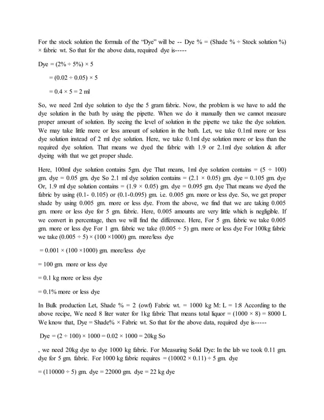 right first time dyeing | DOCX | Needlework | Arts and Crafts